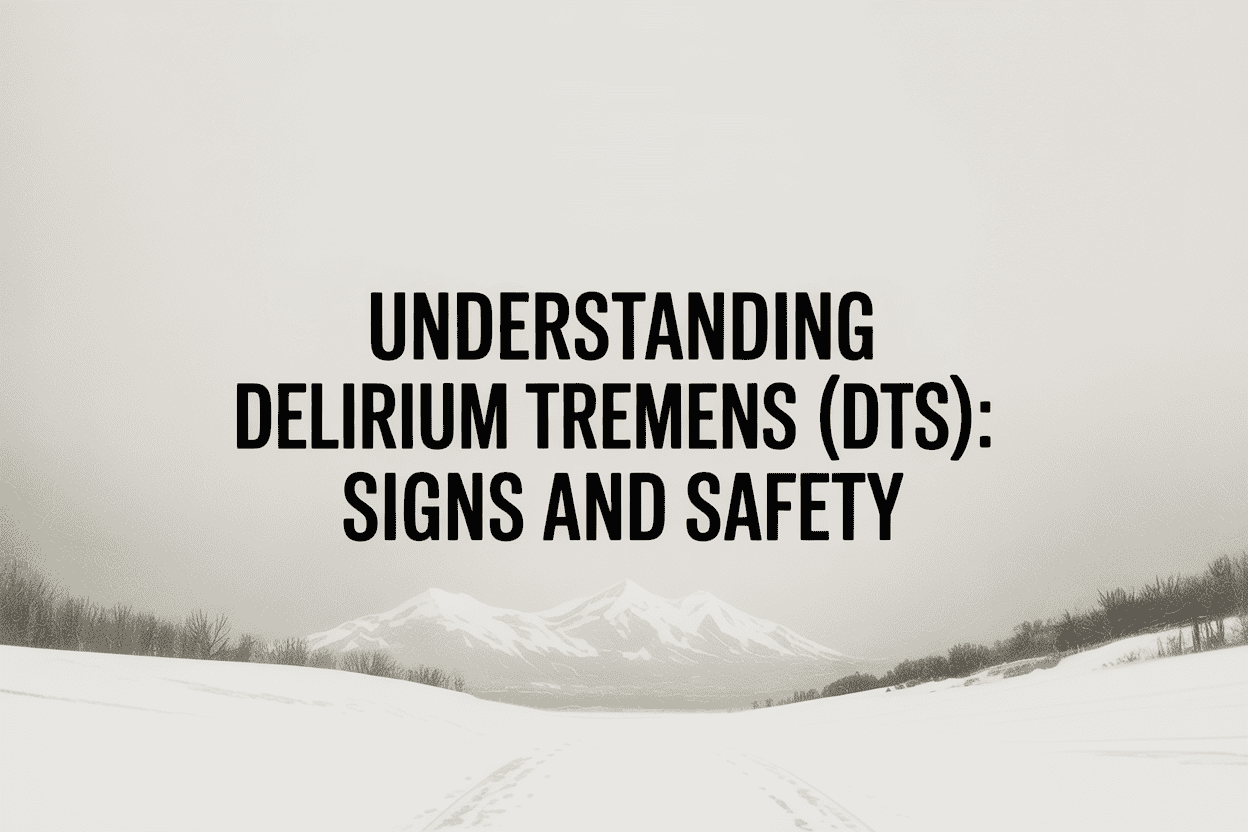 Understanding Delirium Tremens (DTs): Signs and Safety - Valiant Living ...